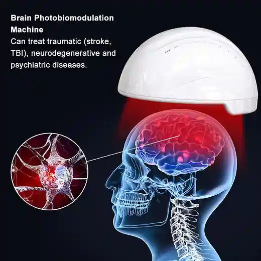 810 nm light biohackers photobiomodulation machine , Infrared brain ...
